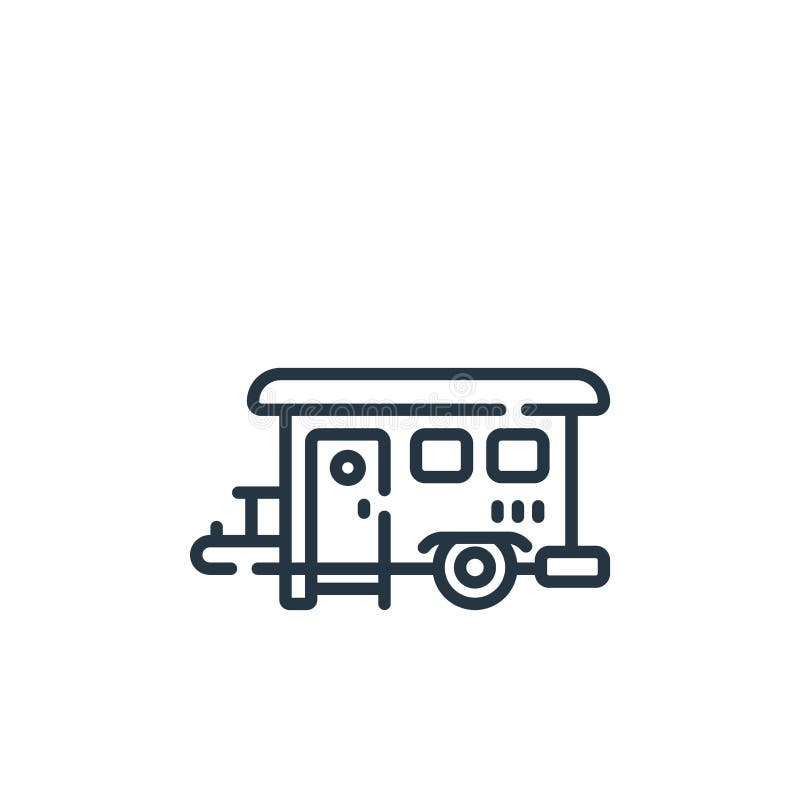 Cabin Vector Icon. Cabin Editable Stroke. Cabin Linear Symbol for Use ...