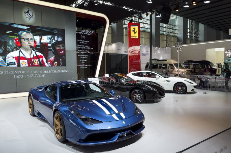 Cabine de Ferrari imagem de stock editorial. Imagem de europa - 48314344