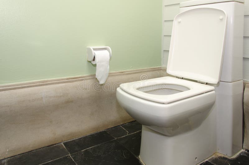 Cabinet d'aisance image stock. Image du toilette, publique - 40713009