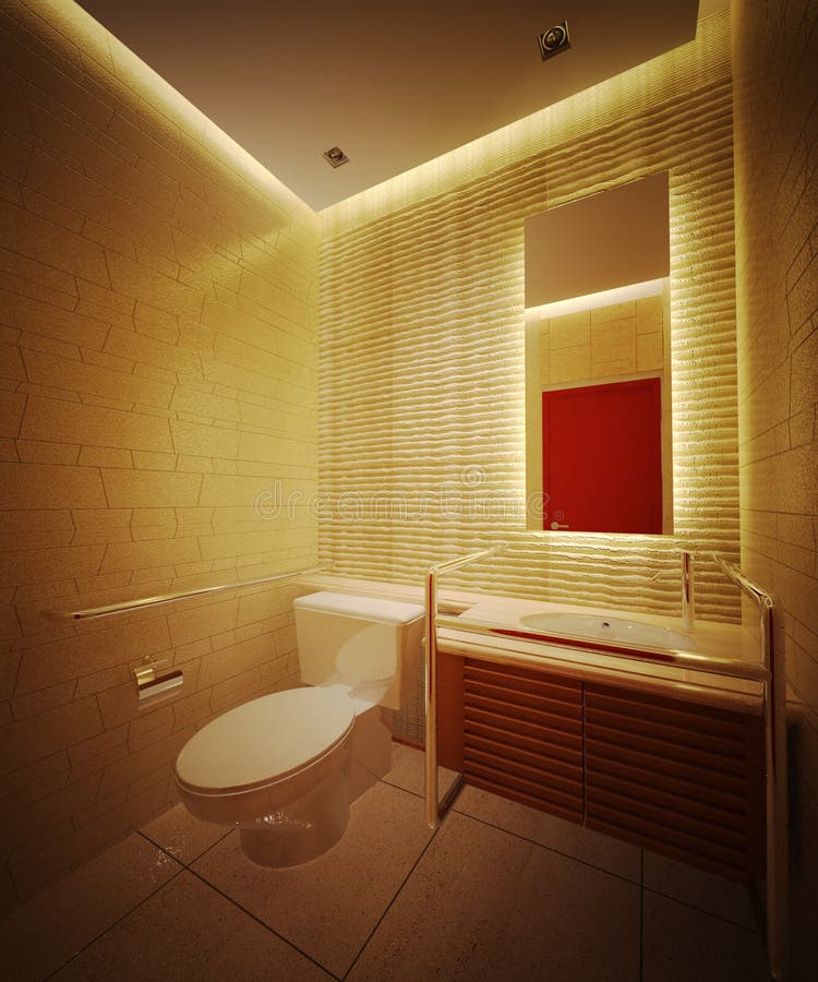 Cabinet d'aisance de ver illustration stock. Illustration du décoration ...