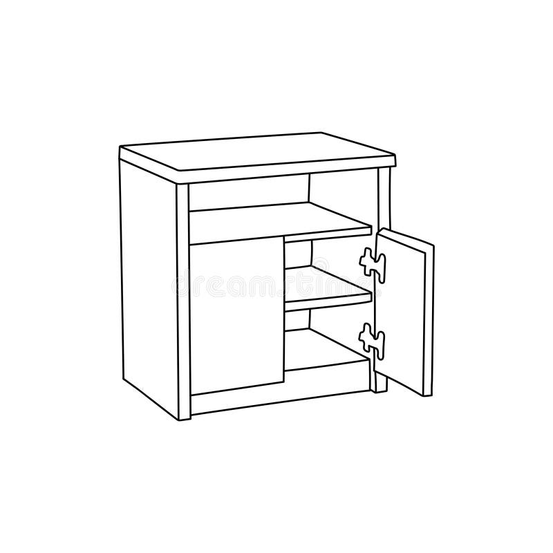 Cabinet Logo Vector Illustration, Element Graphic Design Template Stock ...