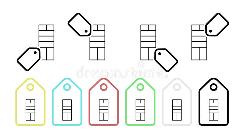 Database Catalog Icon Set Stock Illustrations – 355 Database Catalog ...