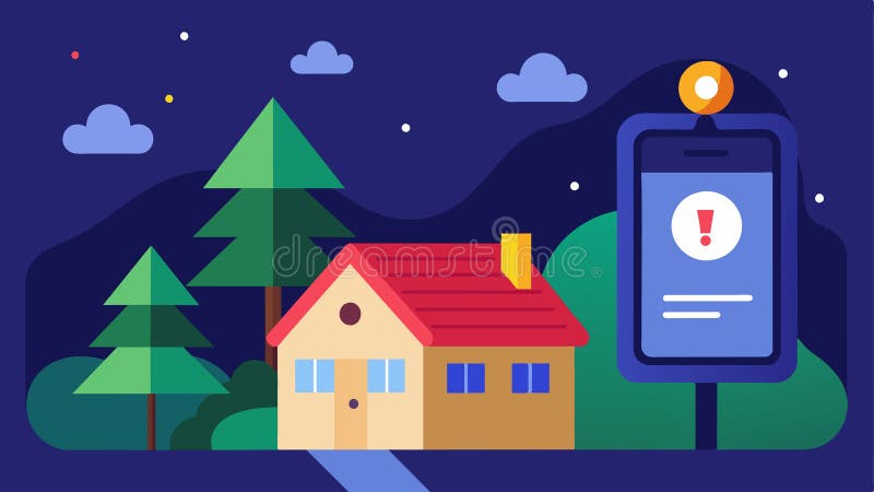 The Cabins Security System Alerts the Owners through an App If There is ...