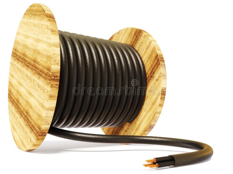 Cable stock de ilustración. Ilustración de electricidad - 16159302