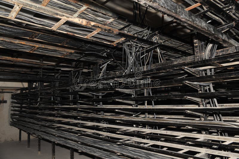 Cable stock photo. Image of chute, trough, gutter, cable - 9693342