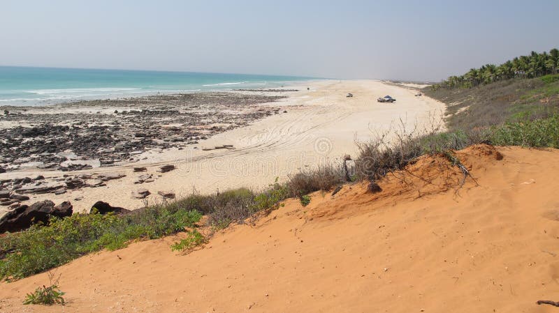 Cable Beach, Broome, Western Australia Stock Photo - Image of rock ...