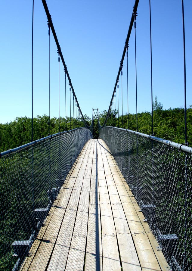 Cable Bridge stock image. Image of build, bridge, walkway - 6283315
