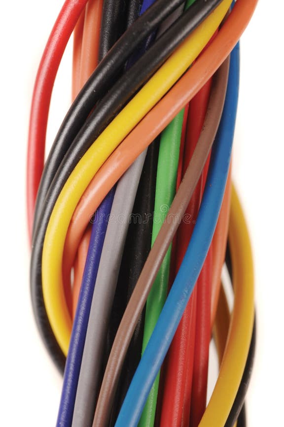 Cable Bundle stock image. Image of connection, wires, twisted - 3387197