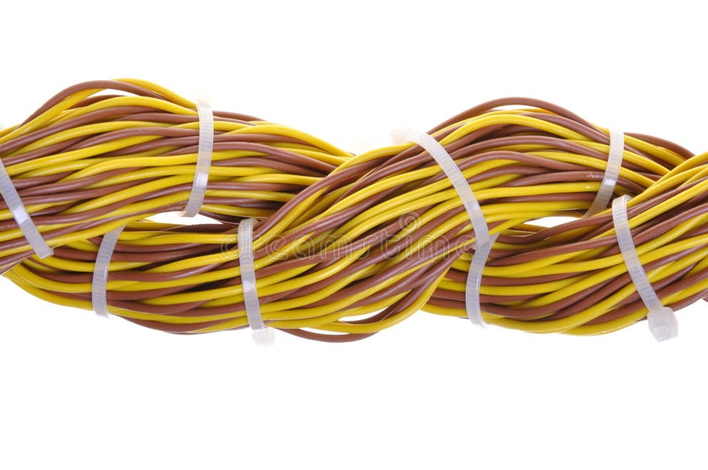 Cable bundles stock photo. Image of bundle, electronics - 27501806