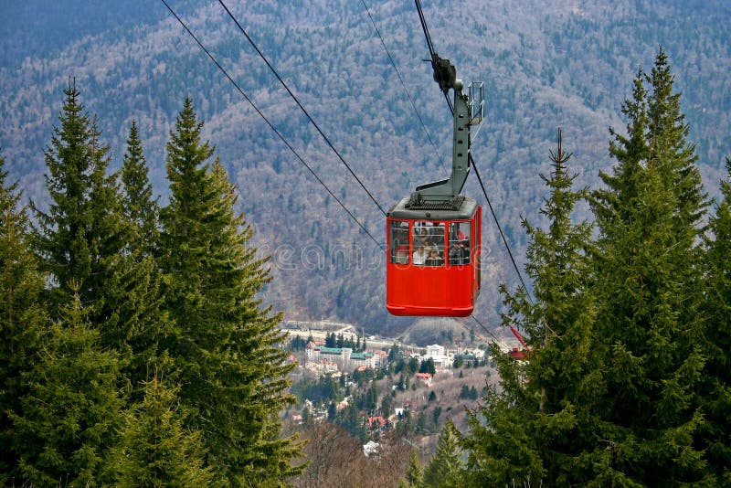 Cable car editorial photography. Image of move, transport - 20977337