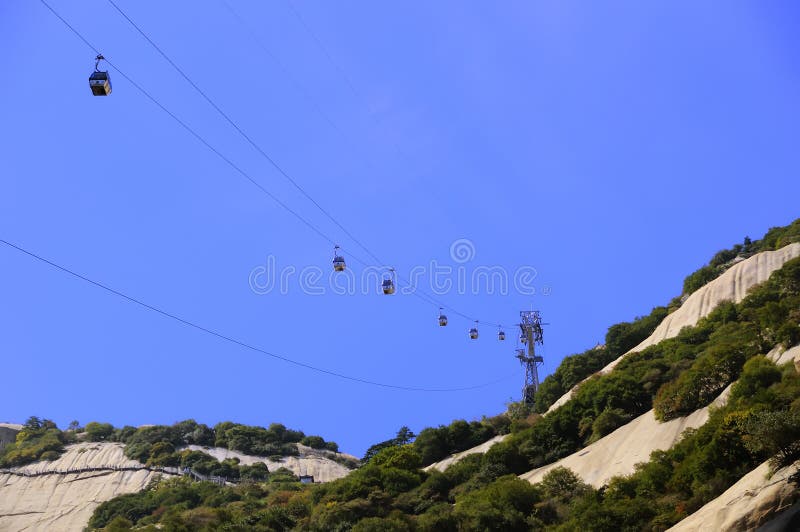 Cable Car stock photo. Image of mount, asia, cable, carriage - 21844460