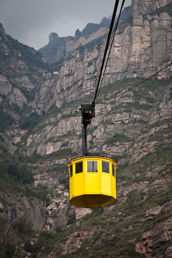 Cable car detail stock image. Image of tram, elevator - 54224627