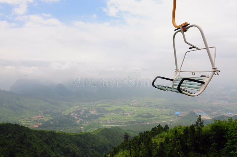 Cable Car at China 2 stock image. Image of guilin, china - 27869467