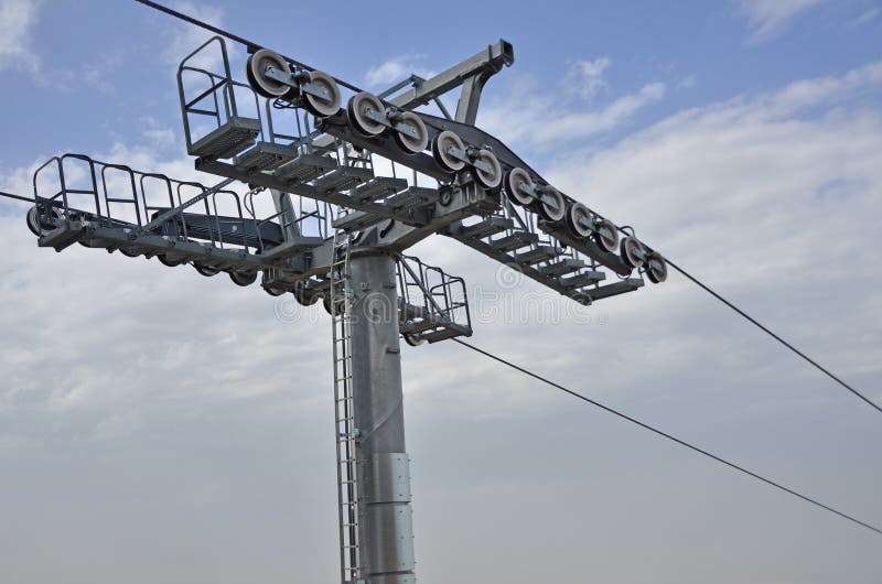 Cable car gear stock photo. Image of machinery, cable - 70854542