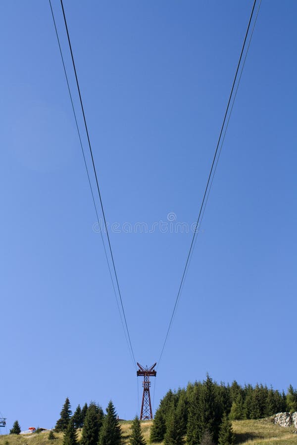 Cable car installation stock photo. Image of forest, travel - 33950380