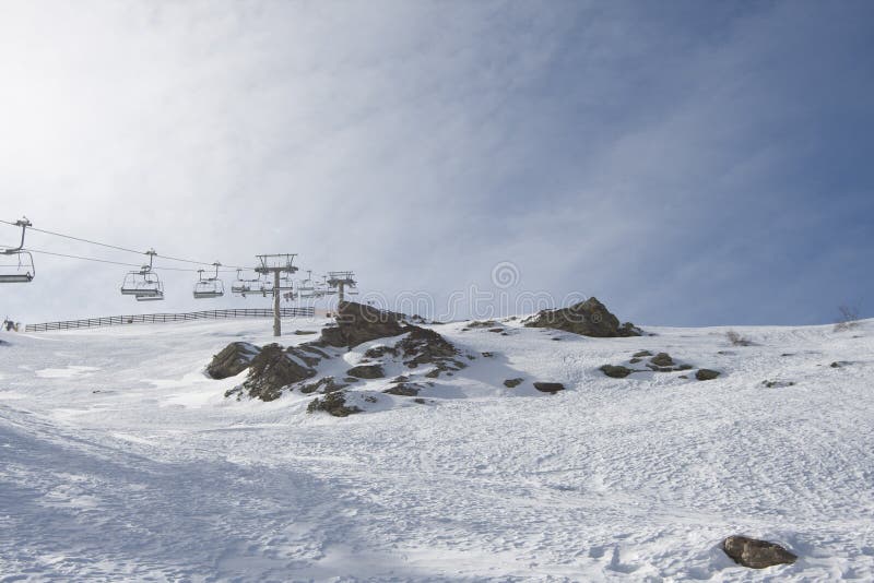 Cable car landscape stock image. Image of nevada, cable - 29159743