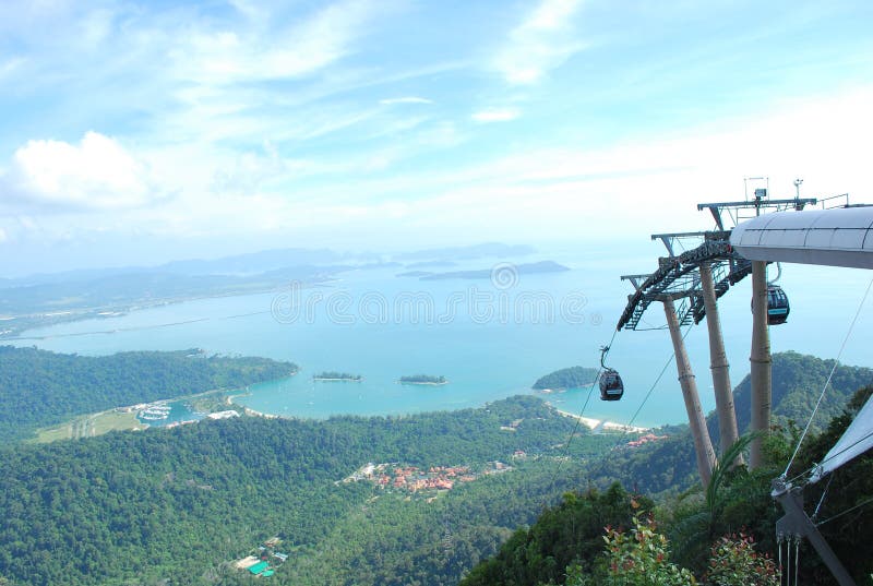 Cable Car at Langkawi stock photo. Image of malaysia - 24805628