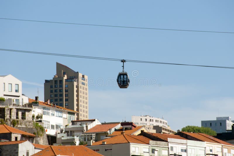 Cable Car - Porto - Portugal Stock Image - Image of douro, water: 92277237