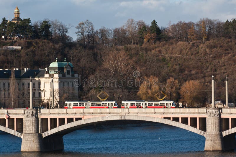 Cable Car in Prague, Czech Republic Editorial Stock Image - Image of ...