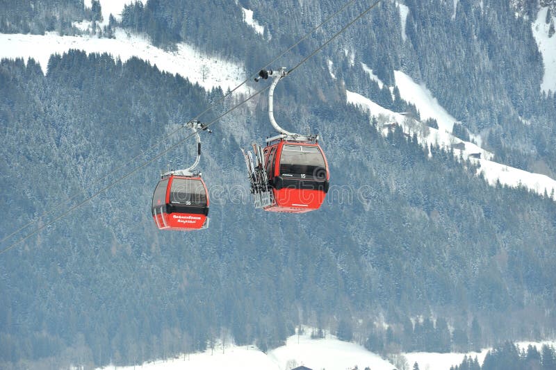 Cable Cars Eastern Alps Kitzbuhel Stock Photos - Free & Royalty-Free ...