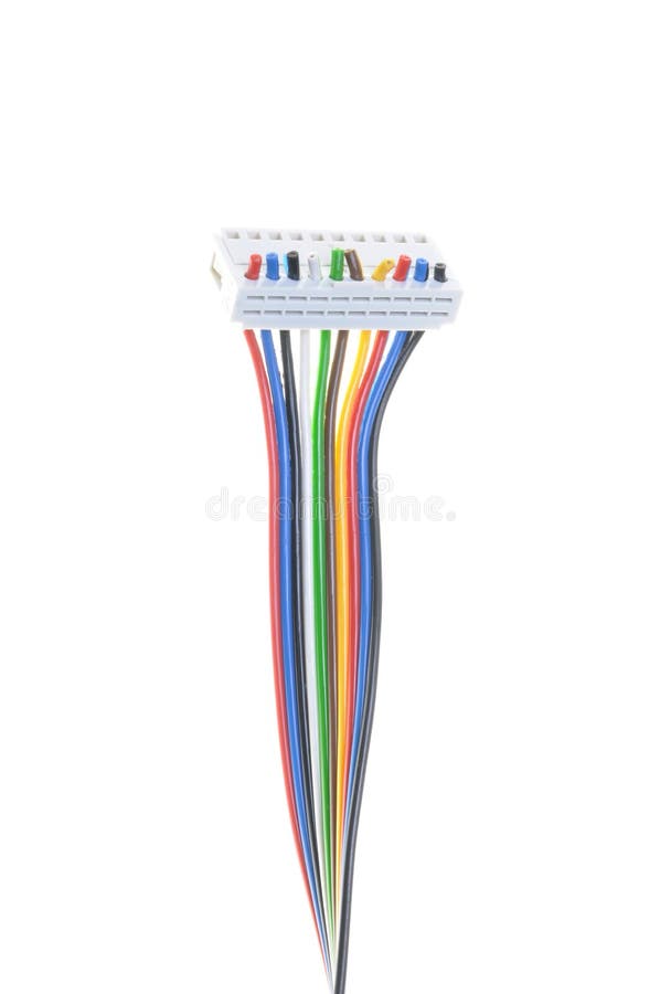 Cable Computer Bus with Plug Stock Photo - Image of connect, bandwidth ...