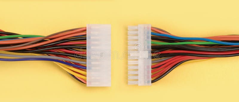 Cable Connection stock image. Image of wire, computer - 3386937