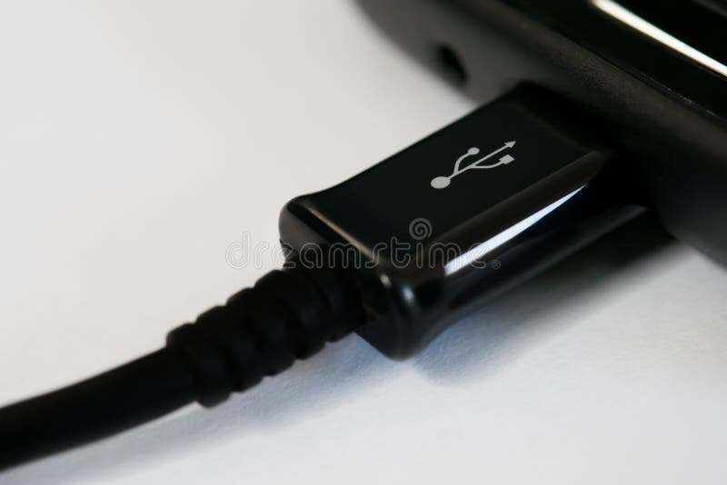 Cable connector close-up stock image. Image of connection - 70478443