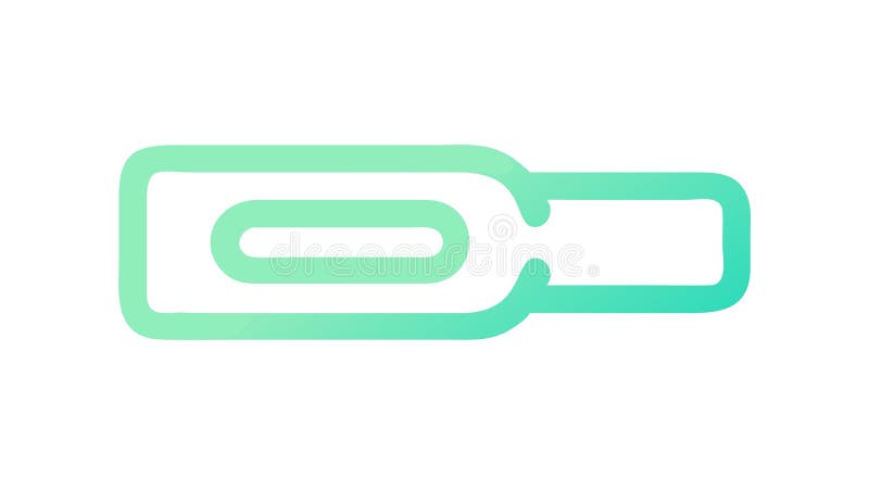 Cable Connector Icon, Electronic Device Link Graphic Illustration ...