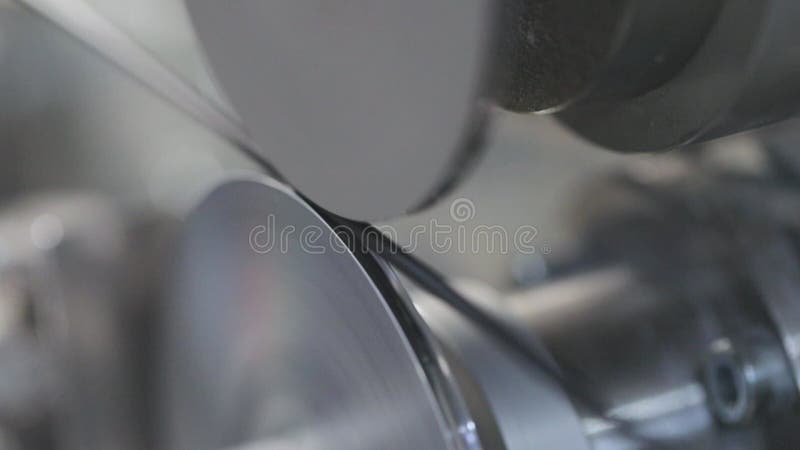 Cable Crimping in a Sheath, Cable Insulation Process Stock Footage ...