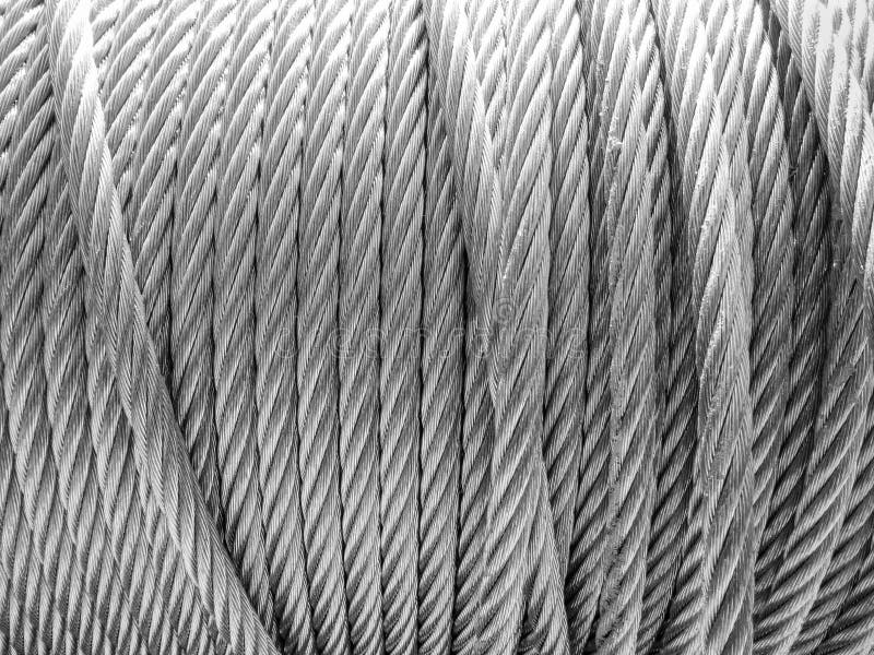 Cable De Acero Rodado Textura Del Metal Imagen de archivo - Imagen de ...