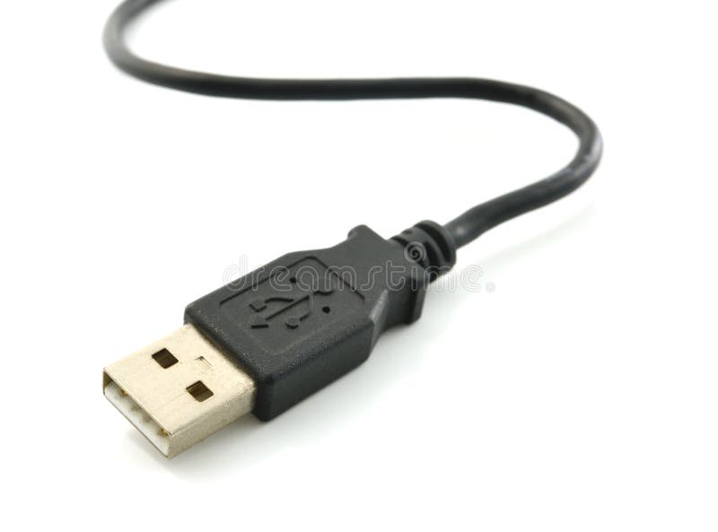 Cable del USB imagen de archivo. Imagen de acceso, cable - 24335875