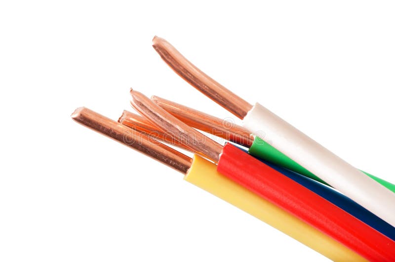 Cable eléctrico imagen de archivo. Imagen de electricista - 35486017