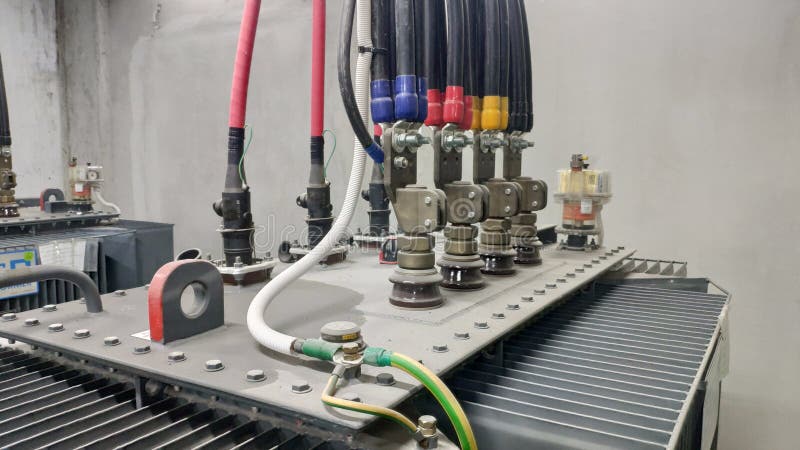 Cable Electric Trafo stock image. Image of electrical - 229061141