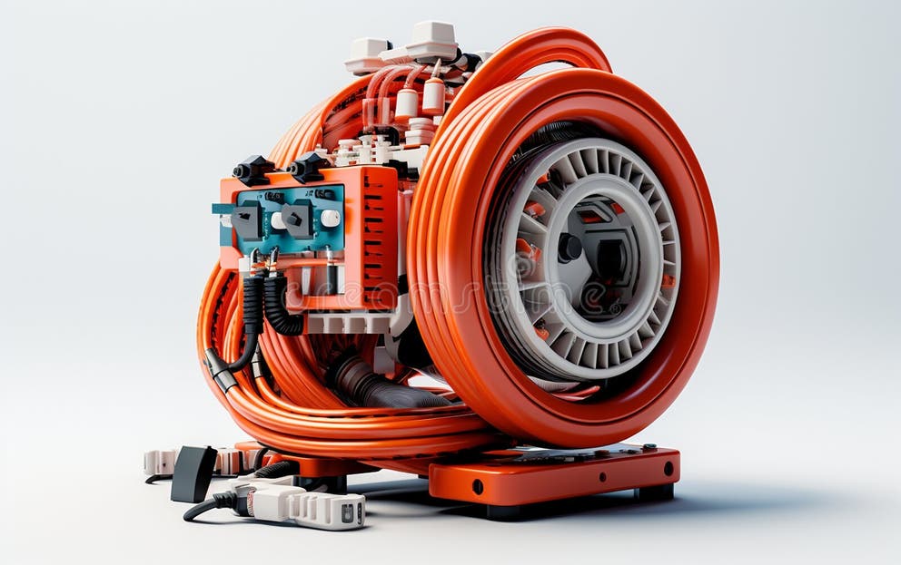 Cable Exercise Machine without Background Stock Illustration ...