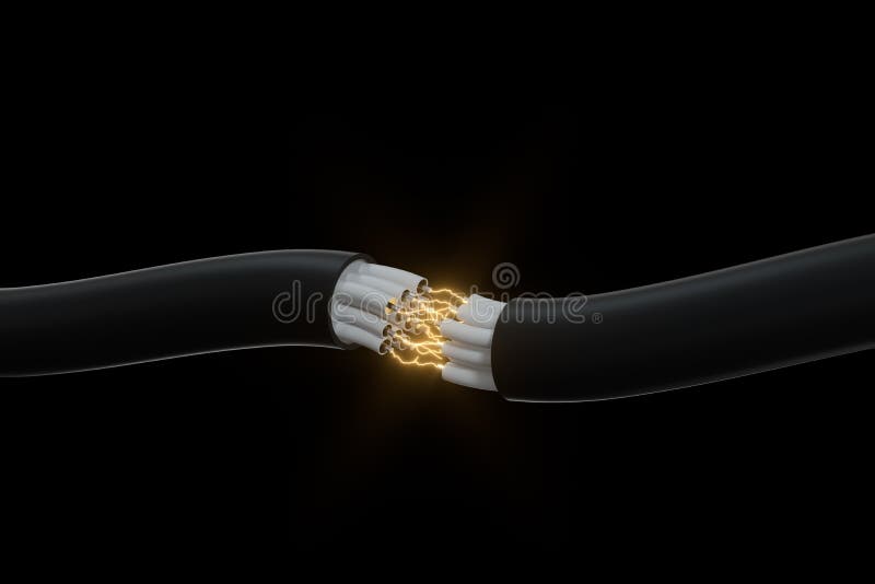 Cable with Extended Core, Electronic Connection Product, with Lightning ...