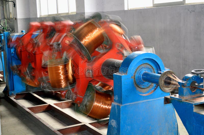 Cable Factory workshop stock photo. Image of environment - 15618918