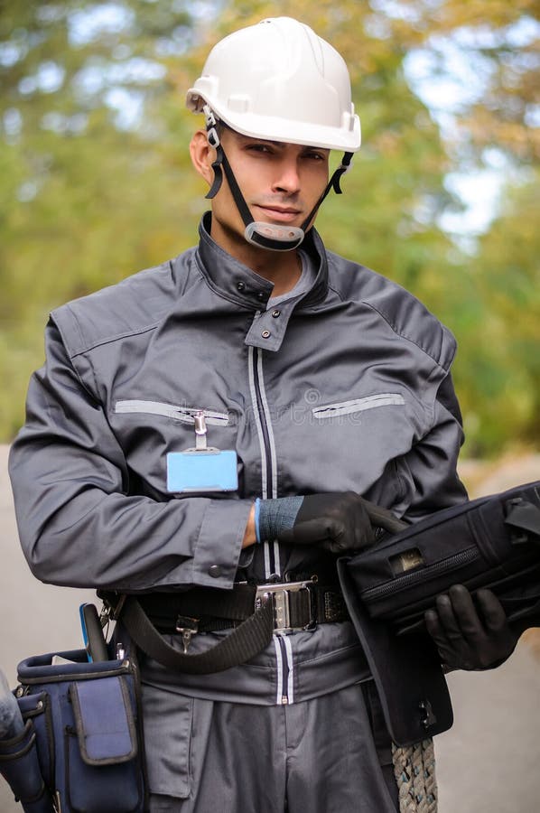 Cable guy stock photo. Image of fiber, multiplexer, internet - 47290814