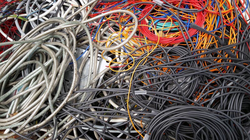 Cable harness stock image. Image of connection, wire - 141486213