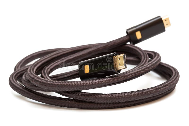 A cable hdmi stock image. Image of horizontal, network - 69217209