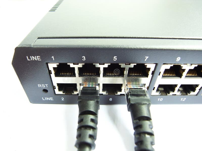 MTA cable modem stock photo. Image of computer, binary - 781084