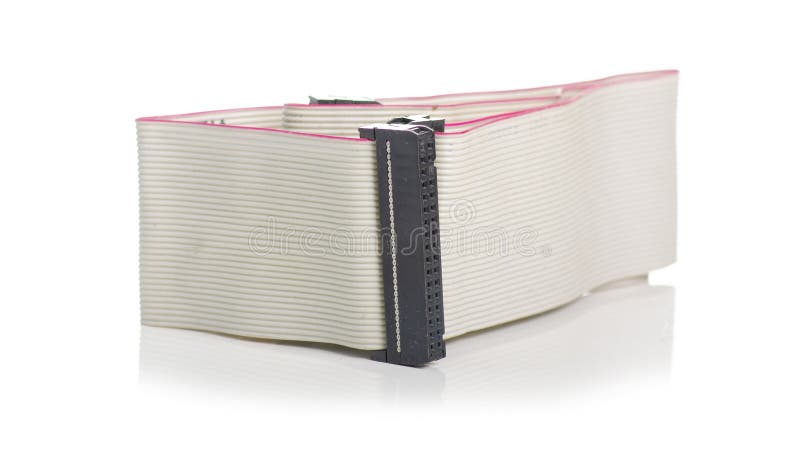 Cable IDE connect stock image. Image of copy, disk, drive - 127649469