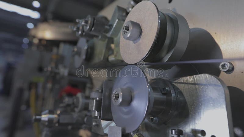 Cable Insulation Process in the Factory. Cable Insulation Machine ...