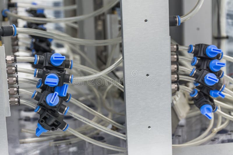 Cable Joints and Control System Pressure Stock Image - Image of compene ...