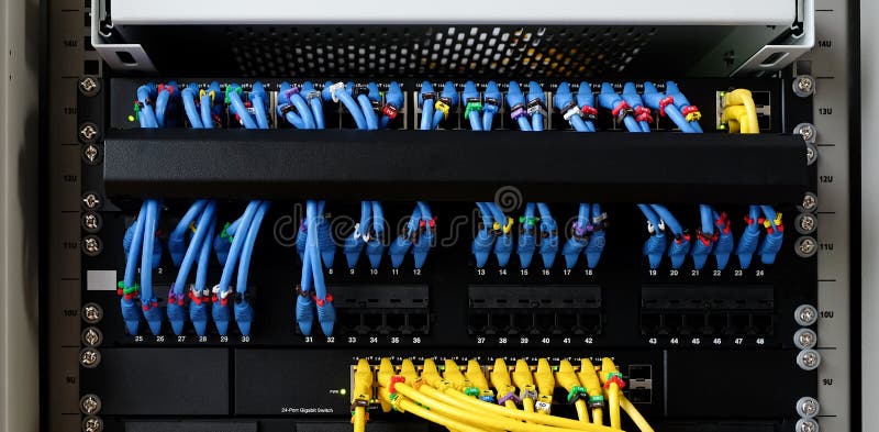 Cable lan for internet stock photo. Image of cord, port - 93343718