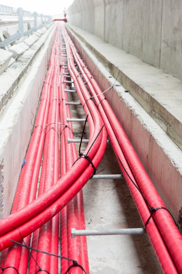 Cable Laying stock photo. Image of cable, power, wire - 66602678