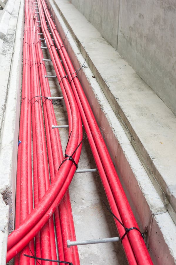 Cable Laying stock image. Image of industrial, tube, cables - 66613657