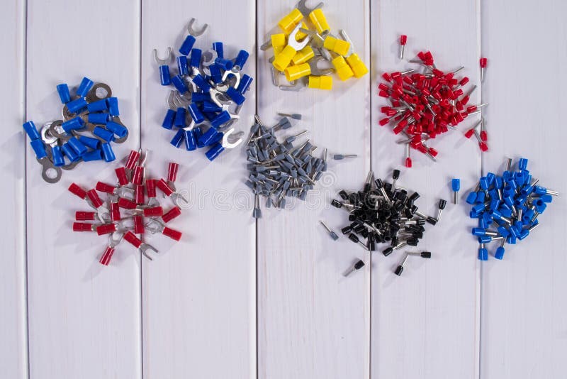 Cable Lug Different Colors Sizes Stock Photos - Free & Royalty-Free ...