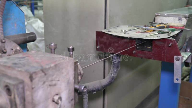 Cable Manufacturing in a Cable Factory Stock Footage - Video of cable ...