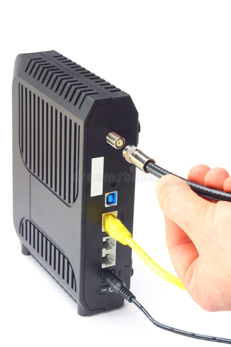 208 Modem Coaxial Cable Stock Photos - Free & Royalty-Free Stock Photos ...