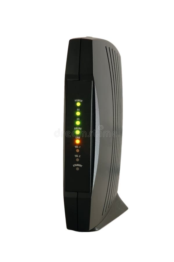 Cable Modem stock image. Image of online, send, connection - 1884465